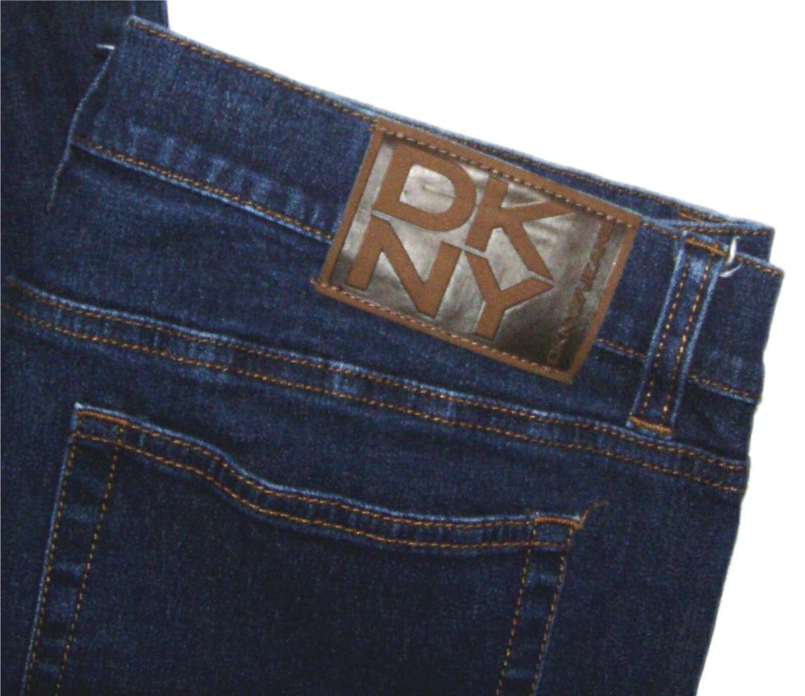 DKNY Womens Size 11 Jeans 33 Inseam Long Flared Low Rise Destroyed Hems ...