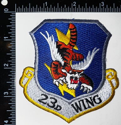 USAF US Air Force 23rd Tactical Fighter Wing Flying Tigers Patch | eBay