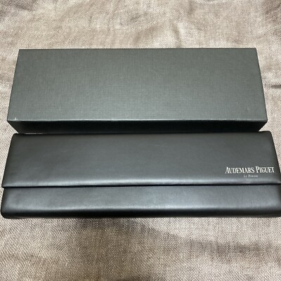 AUDEMARS PIGUET watch Travel Case / Pouch Black leather | eBay