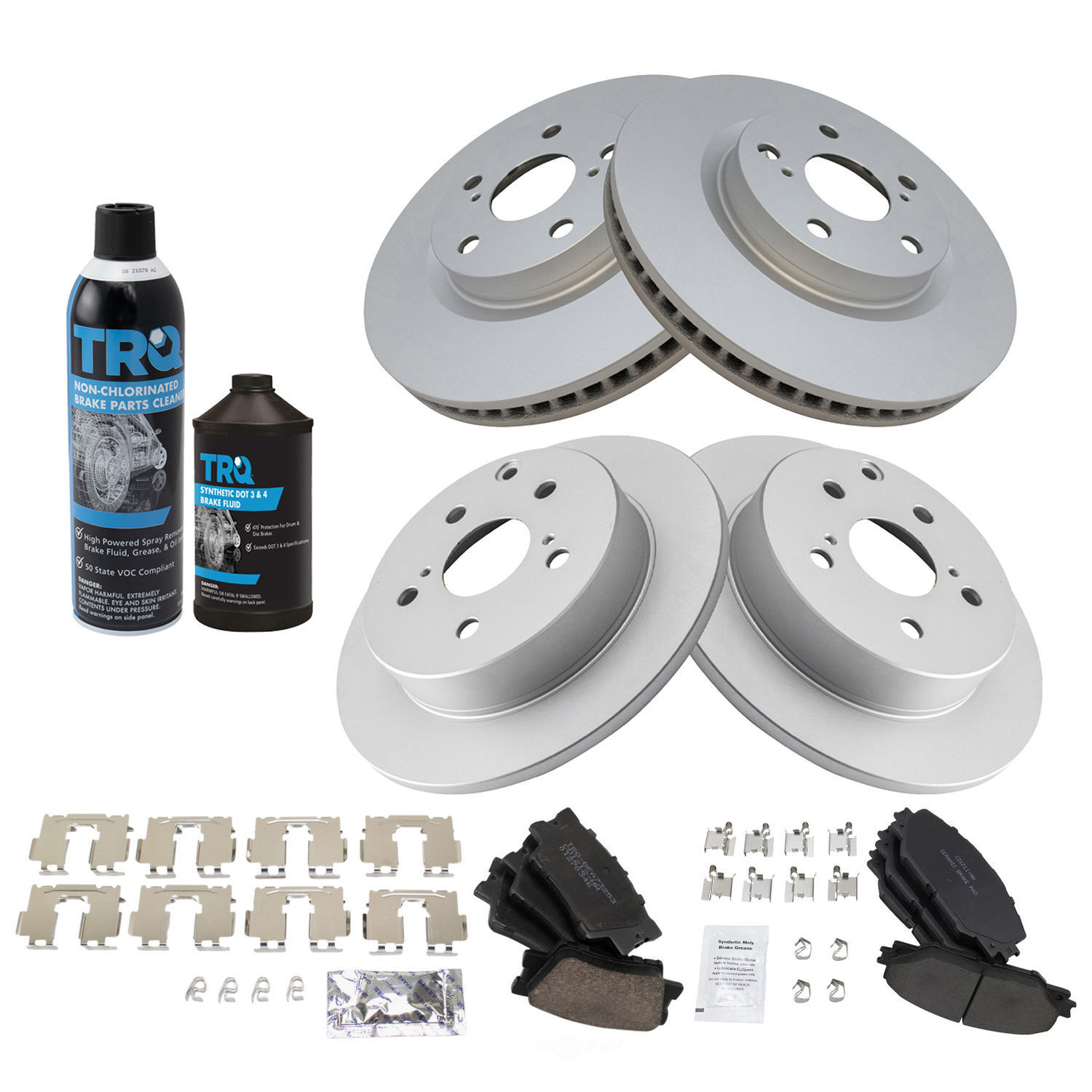 Disc Brake Kit-XLE TRQ BKA23037 fits 2006 Toyota RAV4 for sale online ...