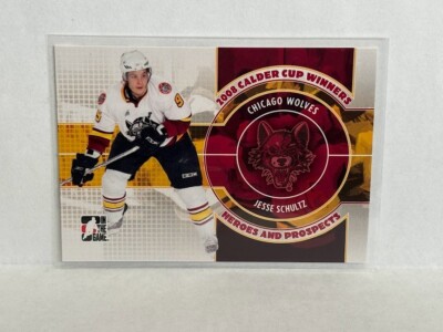 Jesse Schultz 2008-09 ITG Heroes And Prospects 2008 Calder Cup Winners ...
