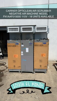 Carrier OptiClean™ Dual-Mode Air Scrubber & Negative Air Machine FN1AAF ...