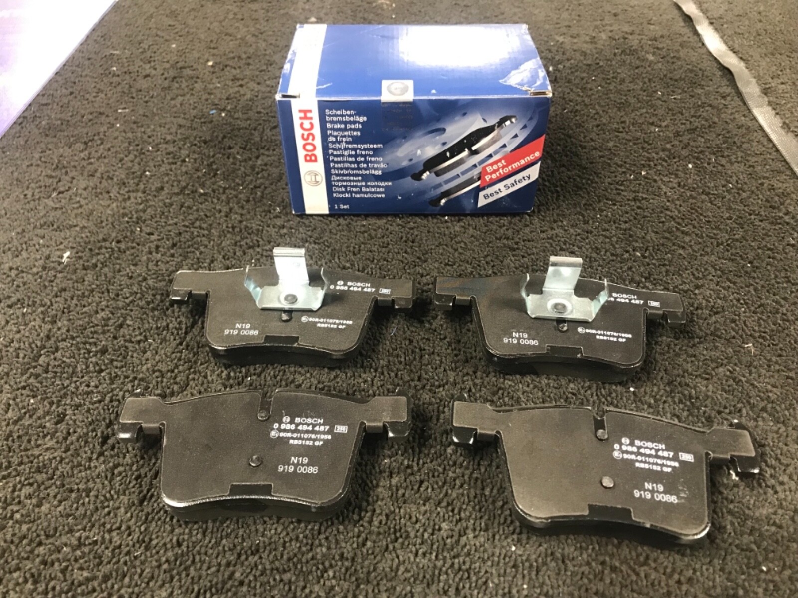 BMW 1SER F20 F21 3 SER F30 F31 F32 320D X3 F25 F26 BOSCH FRONT BRAKE ...