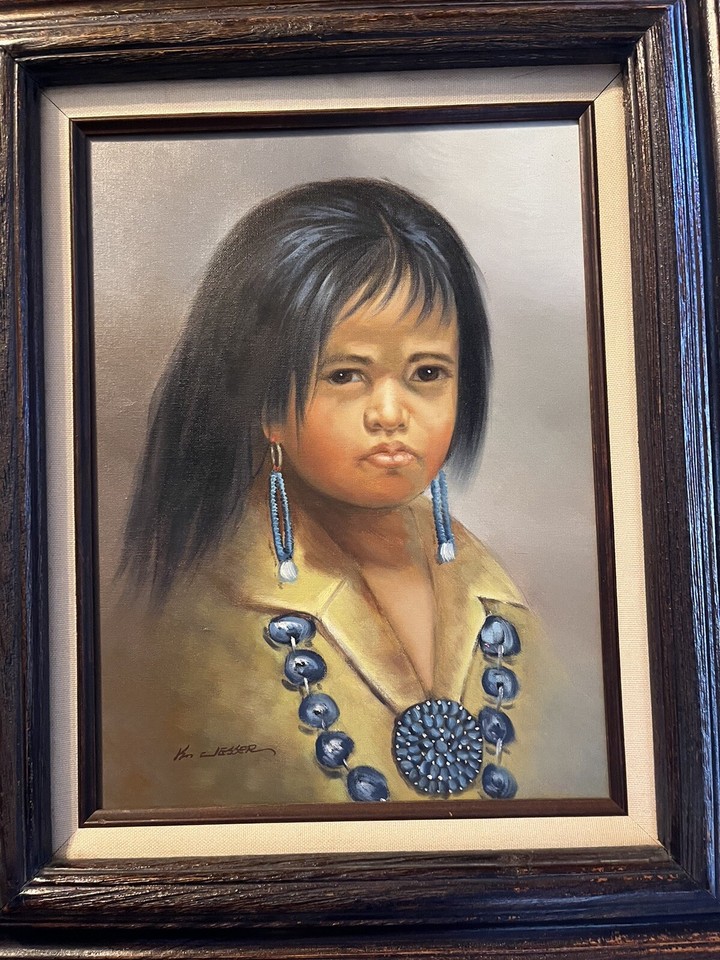 3 Z Garcia oil paintings, 2 CJ Roman oil paintings, and 1 K Jesser oil ...