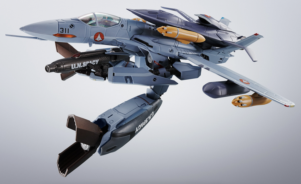 HI-METAL R Macross Zero VF-0A Phoenix ( Kudo Shin ) + QF-2200D-B Ghost ...