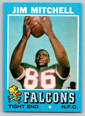 1971 Topps JIM MITCHELL #84 Atlanta FALCONS EX/MT | eBay
