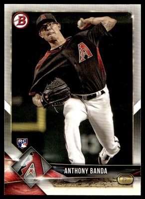 2018 Bowman 57 Anthony Banda Diamondbacks Rookie Baseball Card | eBay