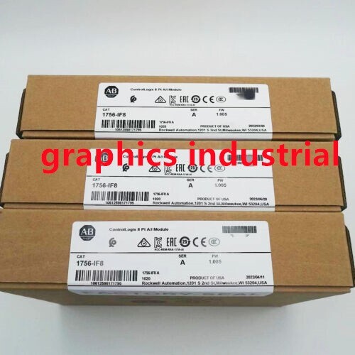 New Allen-Bradley 1756-IF8 SER A ControlLogix Point A/I Module 1756IF8 ...