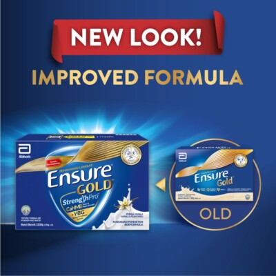 2.22KG Abbott Ensure Gold Vanilla for Middle-Age & Elderly | eBay