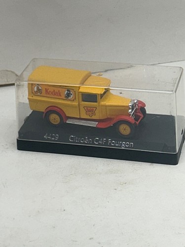 SOLIDO #4429 CITROEN C4F FOURGON KODAK TRUCK W/RED FENDERS 4-1/2" LON ...