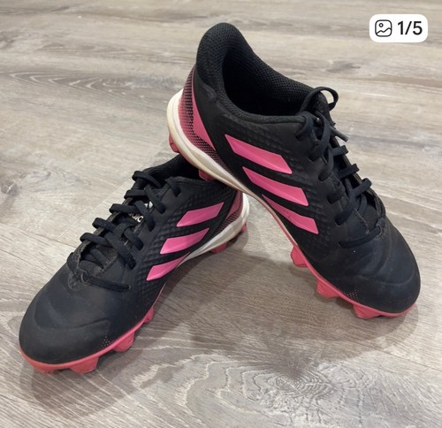 Adidas Girls Baseball Cleats Pure Hustle 2 Black Pink NWT Sz 3.5 | eBay
