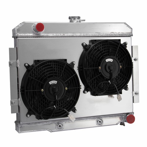 CU1919 3 Row Radiator Shroud Fan For 1972-1986 78 Jeep CJ5 CJ6 CJ7 ...