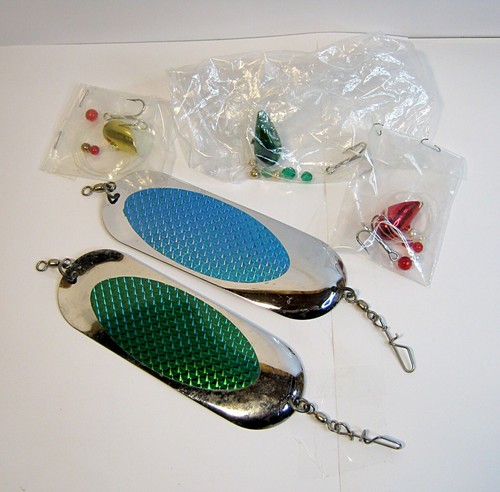 Vintage 6" Flasher Dodger Freshwater Fishing Rigs Walleye Salmon Trout ...