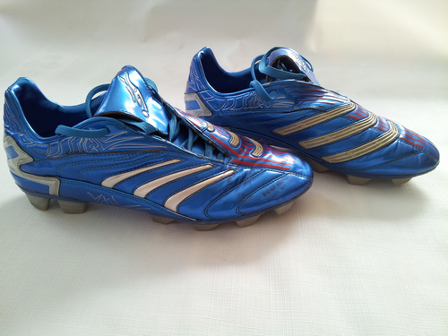 VINTAGE RARE ADIDAS PREDATOR TRAXION FIRM GROUND SOCCER CLEATS IN SIZE ...