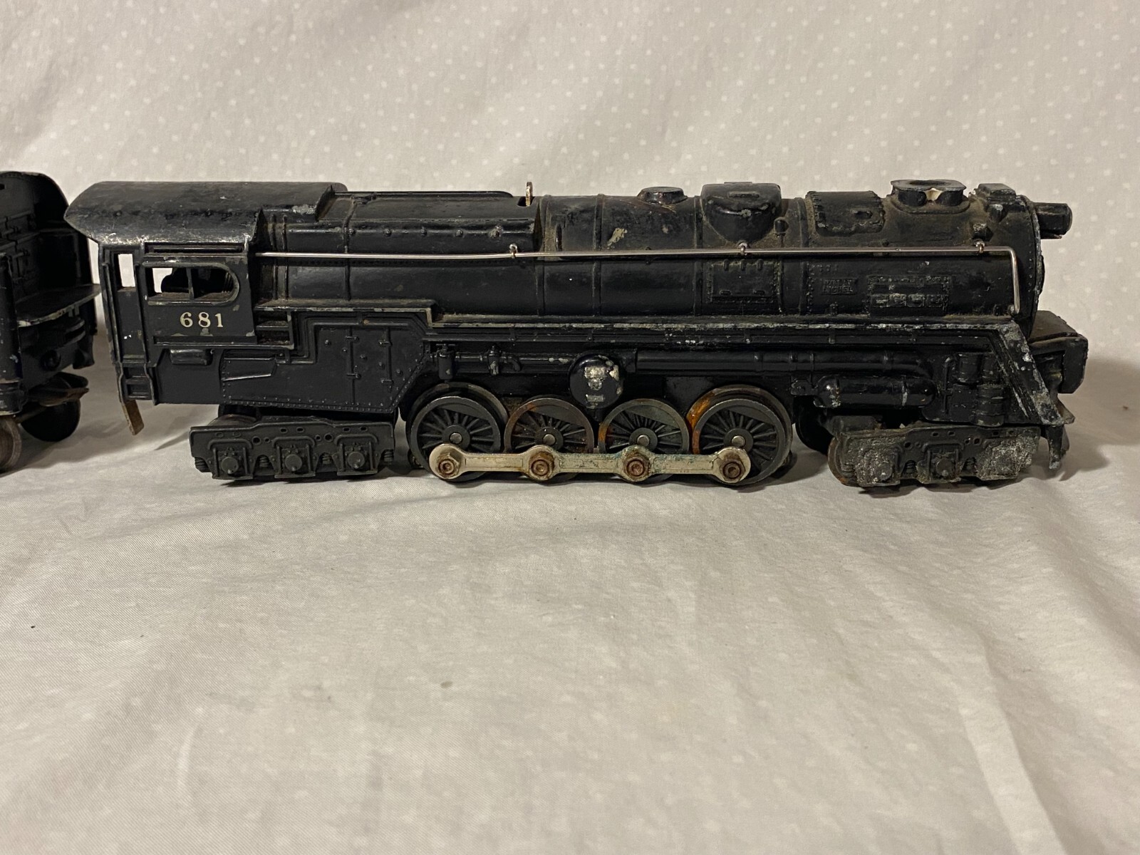 Lionel Locomotive Engine 681 & 2671W Pennsylvania Tender O Gauge U-21 ...