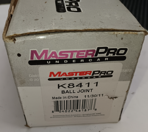 Master Pro Ball Joint K8411 | eBay