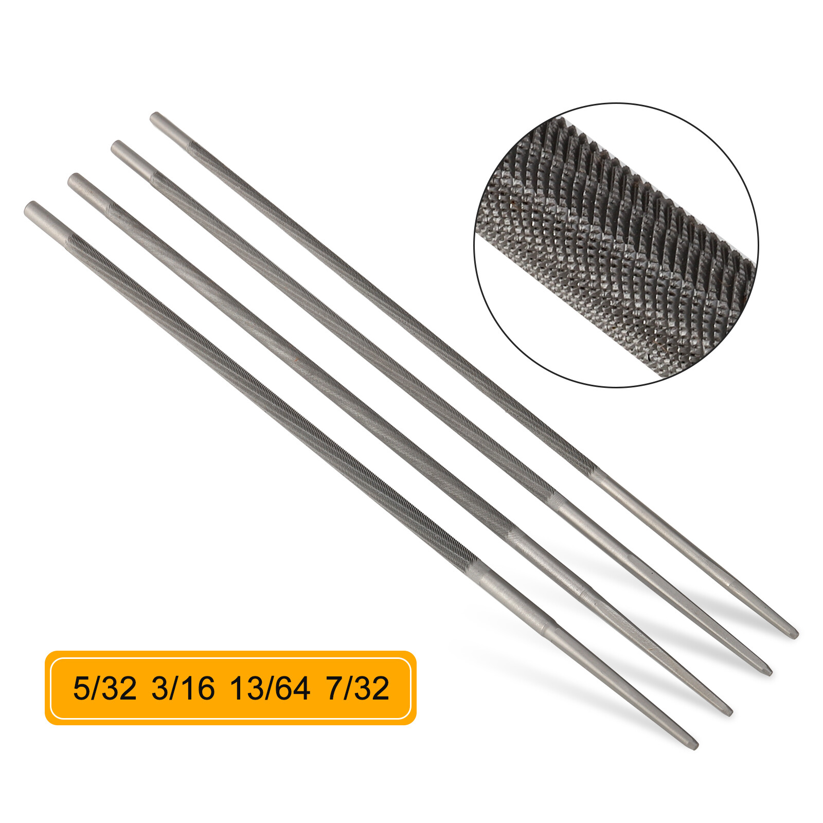 11Pcs Chainsaw Sharpening File For Stihl Filing Kit Chain Sharpen Saw ...