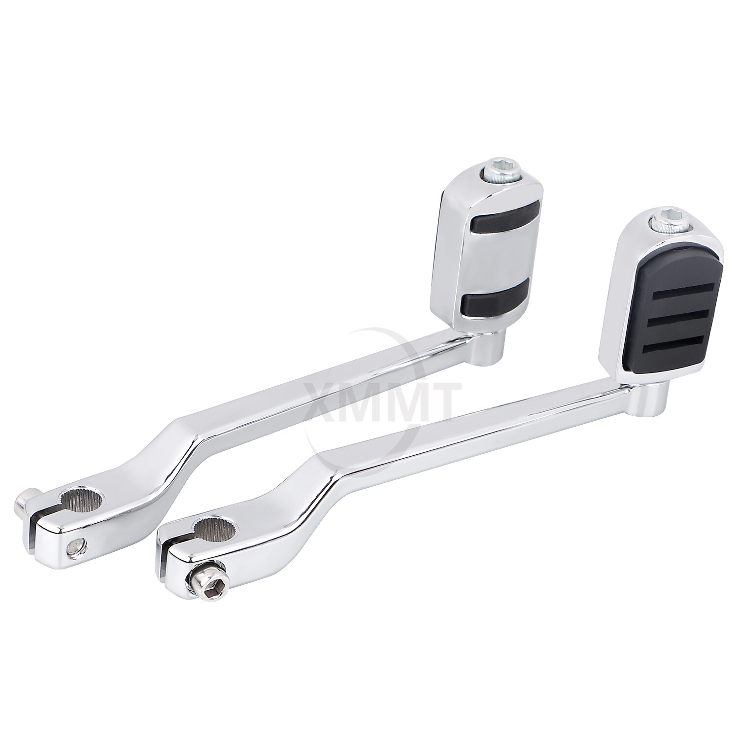 Chrome Heel Toe Shift Lever Shifter Pegs For Harley Fatboy Softail ...