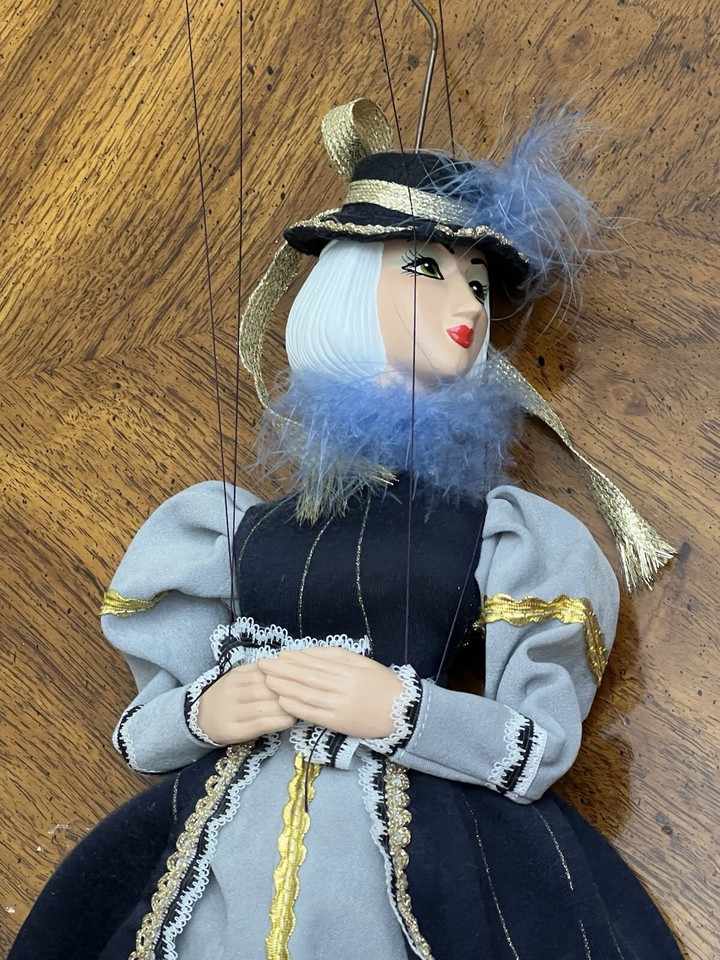 Vintage Lady National Theater Puppet Marionette | eBay