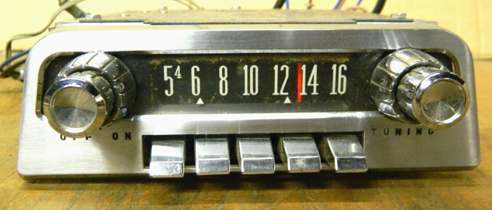 VINTAGE 1960'S 1961 1962 1963 FORD THUNDERBIRD AM Car Radio PART POWERS ...