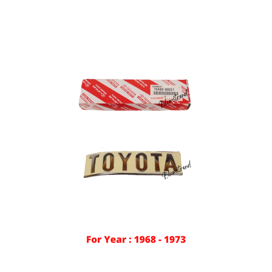 OEM Toyota Land Cruiser FJ40 (1968-1973) Rear Left Quarter Emblem | eBay