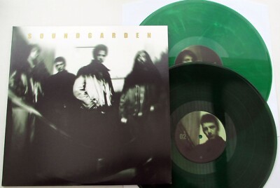 Soundgarden A-Sides 2 LP Ltd Green with Black/White Smoke Vinyl US 2018 ...