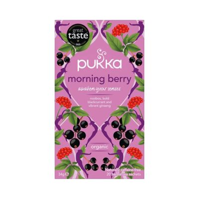 Pukka Organic Morning Berry Tea 20 Teabags | eBay UK
