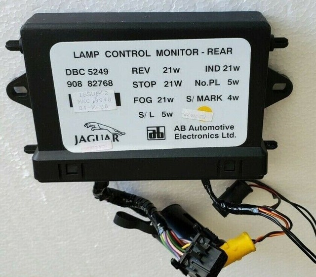 1990 Jaguar Xj6 Rear Lamp Control Module Computer DBC 5249 for sale ...