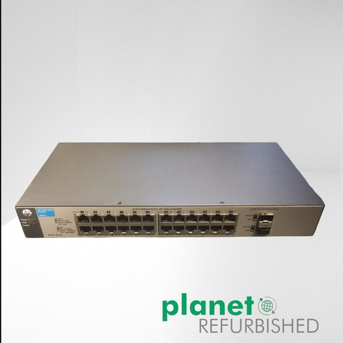 J9803A HP 1810-24G V2 Switch 24 ports 10/100/1000 + 2 ports SFP | eBay