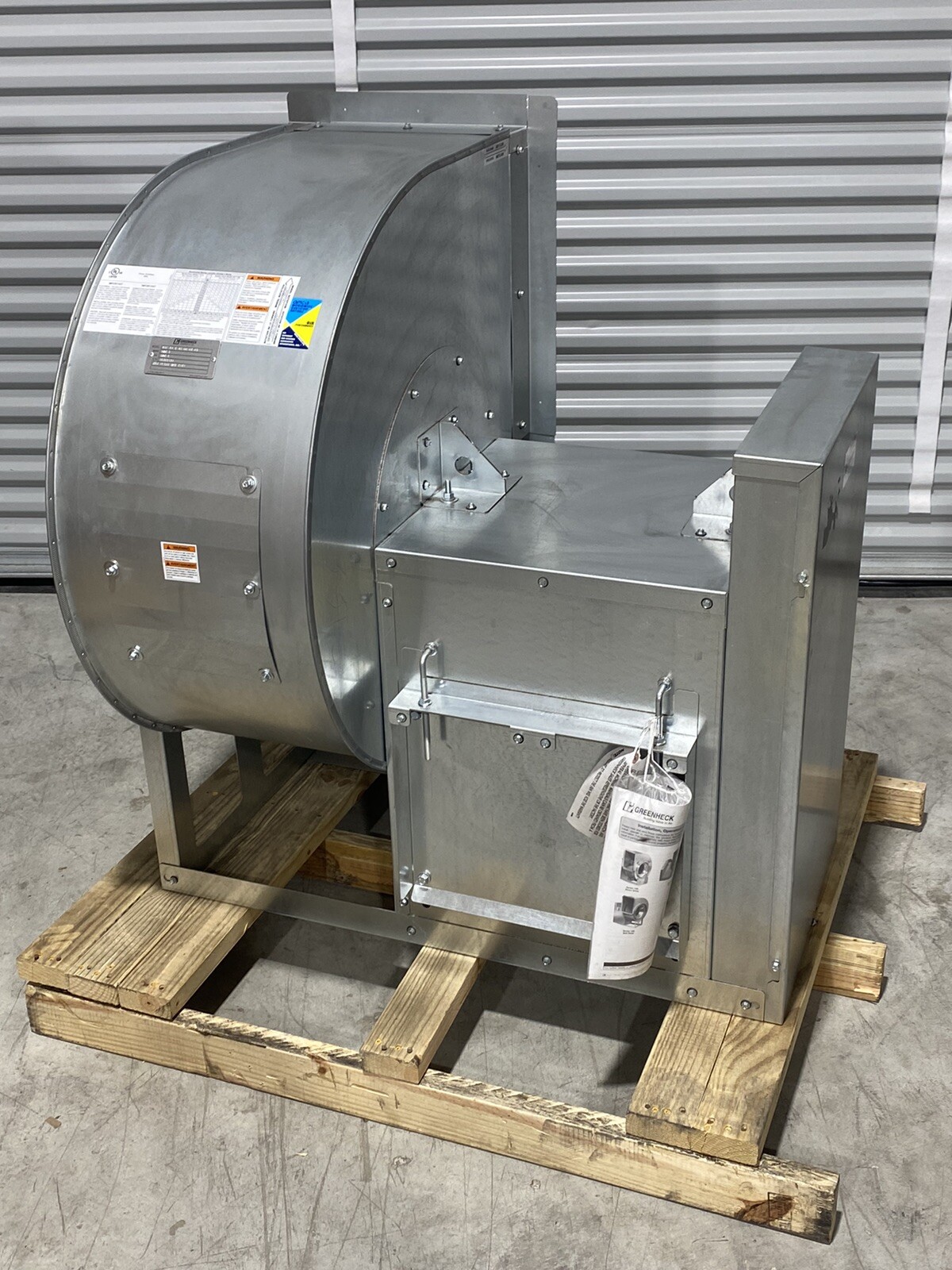 Greenheck USF-18-1-B2-00-01-01 Centrifugal Fan Exhaust Blower New | eBay