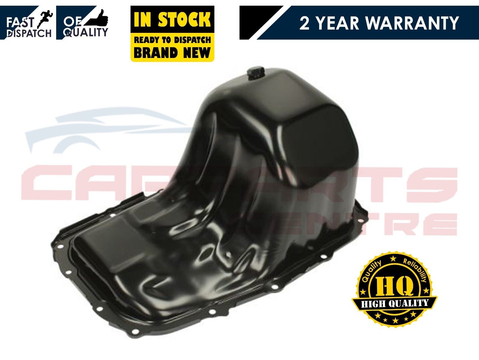 OIL SUMP PAN FOR TOYOTA YARIS VITZ 1.0 VVTI 1999-2011 SCP10 NEW OIL ...