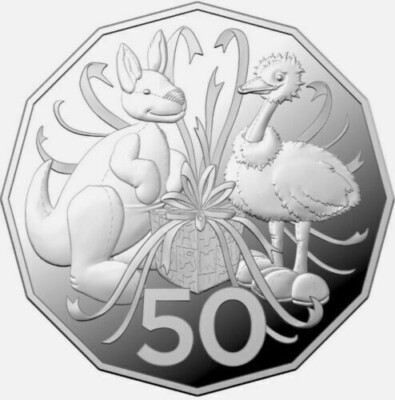 2022 50 CENT UNC COIN - EX BABY MINT SET - UNCIRCULATED 50C FIFTY | eBay