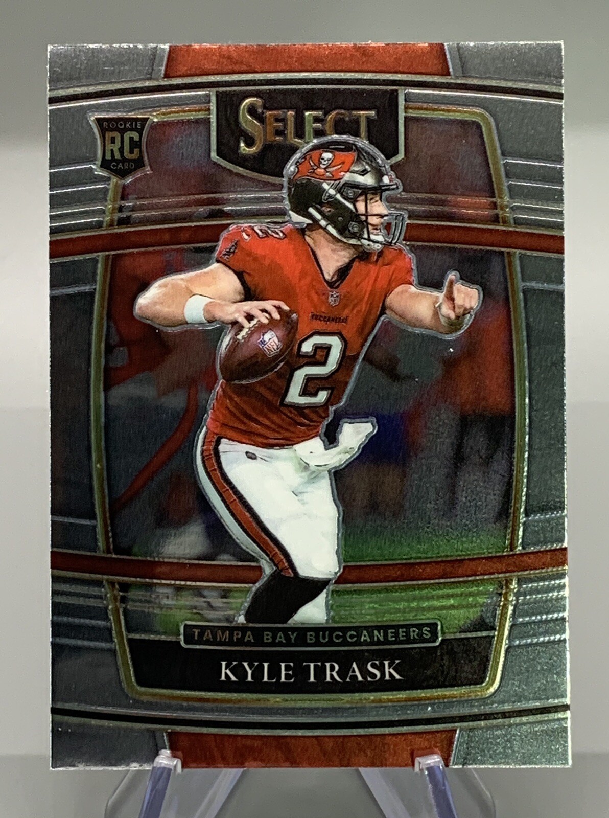 2021 Panini Select Concourse Kyle Trask RC Rookie #163 Tampa Bay ...