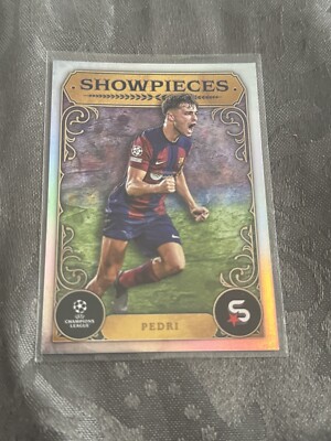 Pedri Showpieces Barcelona Topps Superstars 23/24 | eBay