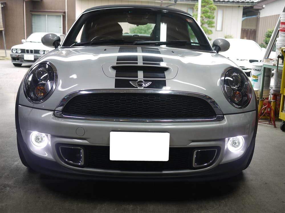Direct Fit White LED Daytime Running Lights Fog Lamp Assy For Gen2 MINI ...