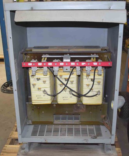 Federal Pacific T4T112 36B 3Ph 112.5-kVA Dry Transformer Pri:480 Sec ...