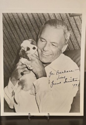 FRANK SINATRA SIGNED AUTOGRAPH AUTO PHOTO 8x10 SINATRA ENTERPRISES | eBay