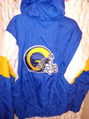Los Angeles Rams Jacket Starter Brand Pullover size XL New With Tags | eBay