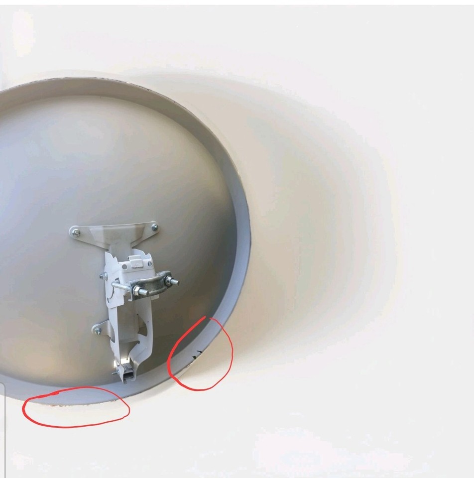 Satellite Dish UNIVERSAL for Sky, 70CM Freesat, Canal+, Sky Italia,3% ...