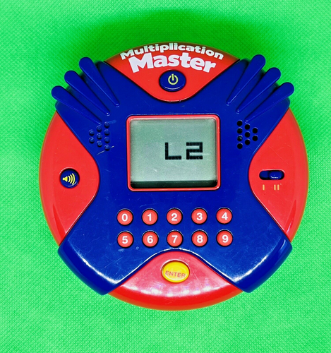 Multiplication Master Learning Resources Electronic Handheld Math Game ...
