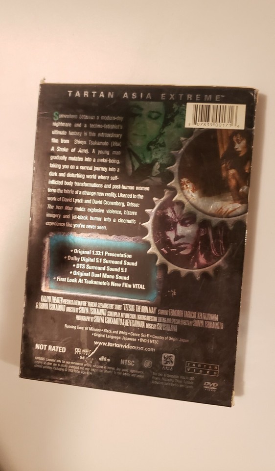 Tetsuo - The Iron Man [Special Edition] complete in box. Like new | eBay