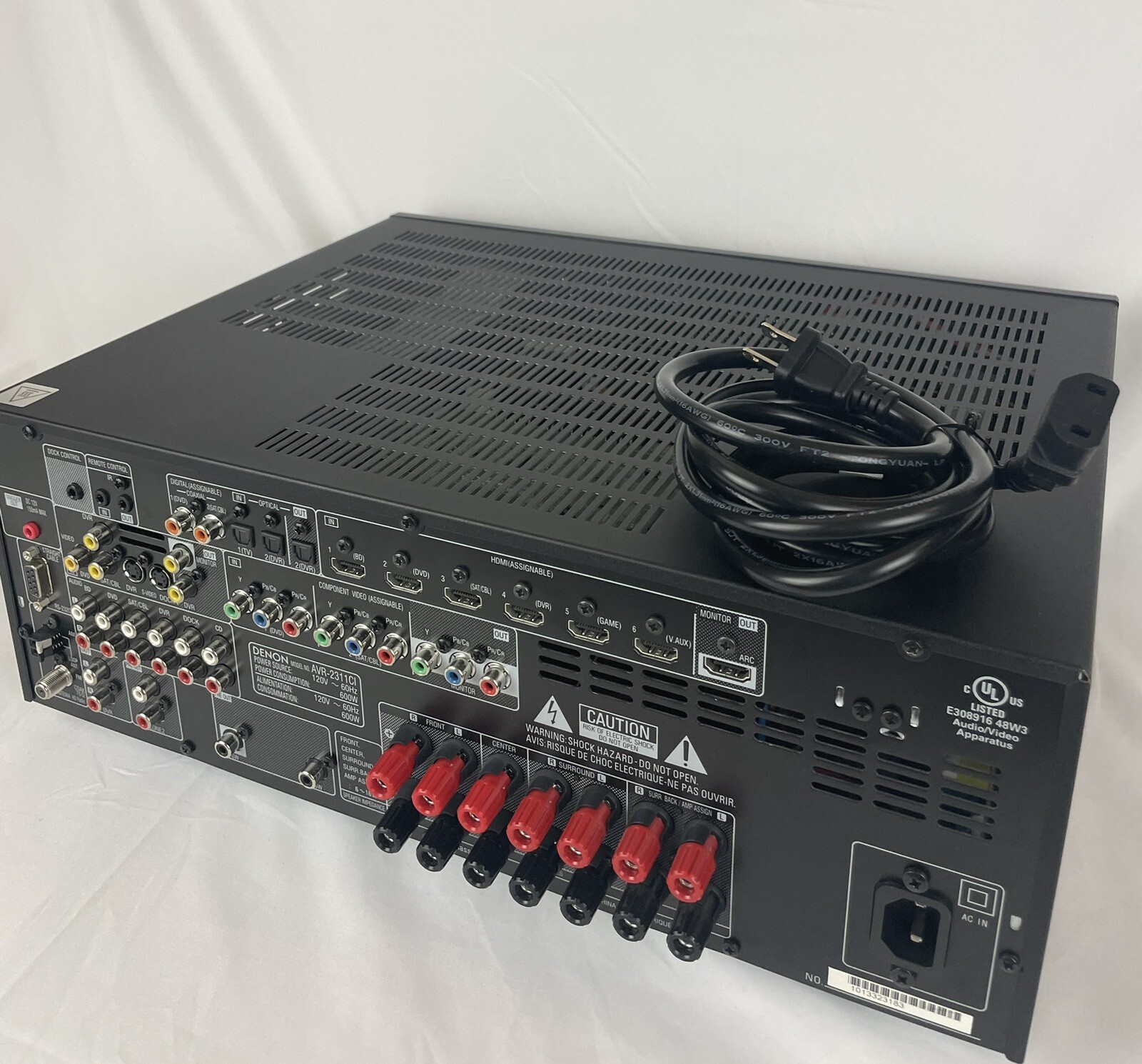 Denon AVR 2311CI 7.1 Channel 135 Watt Receiver for sale online | eBay