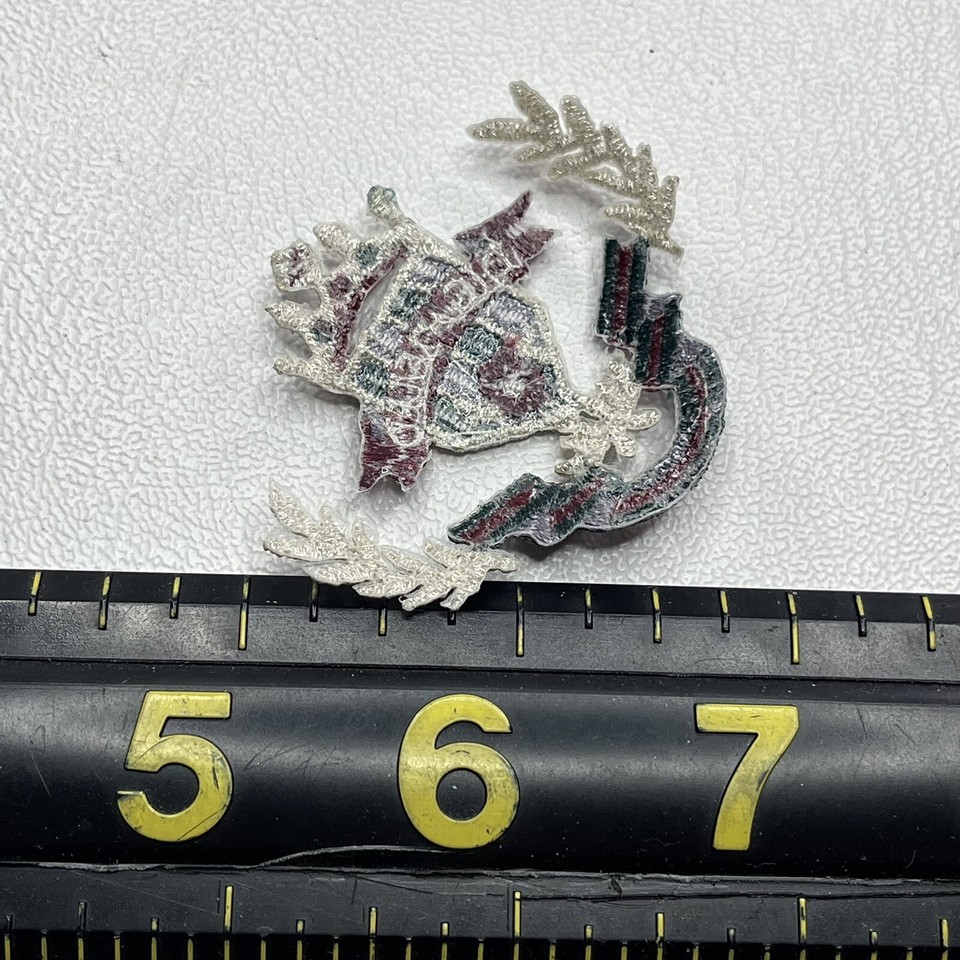 Small Crest Says “DIGNIFIED” Patch Appliqué Clothing Embellishment T059 ...