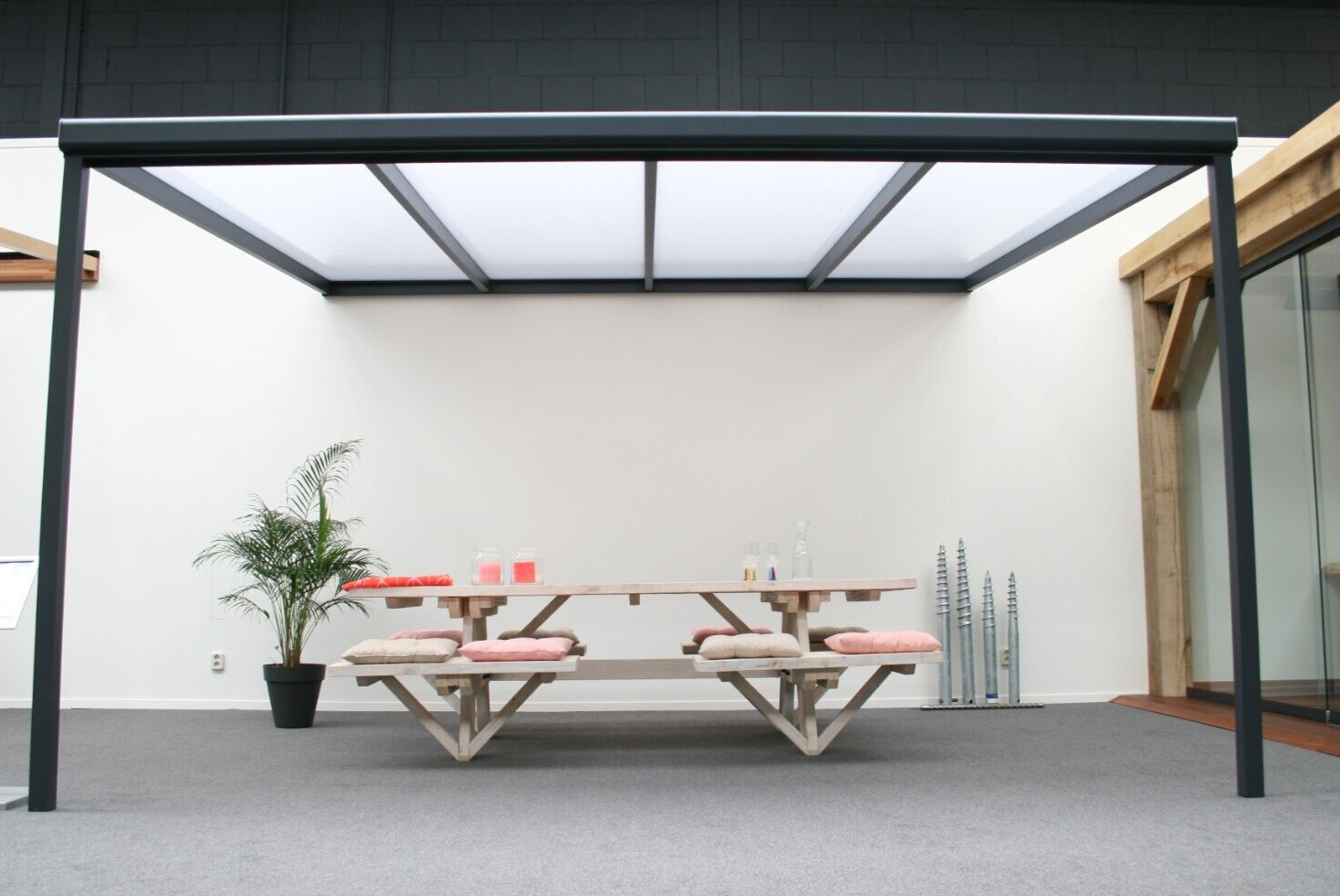 Grey Veranda - brand new - direct from the manufacturer - aluminium - 2 ...