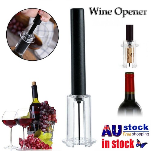 Bottle Opener Tool Remover Red Air Pressure Pump Corkscrew Popper Wine ...