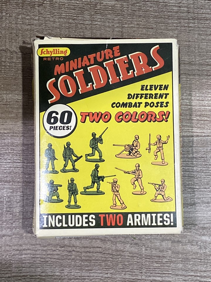 Schylling Retro Mini Soldiers 60 pieces RMSP *see description* | eBay