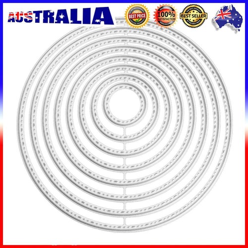 A# Circle Frame Metal Cutting Dies for DIY Scrapbooking Card Die Cuts ...