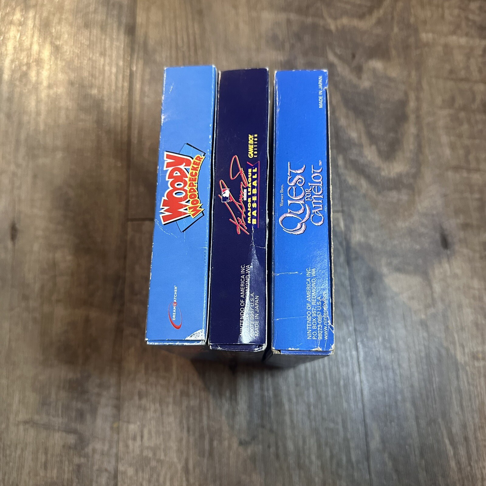 Lot of 3 Nintendo GameBoy Boxes With Games | eBay