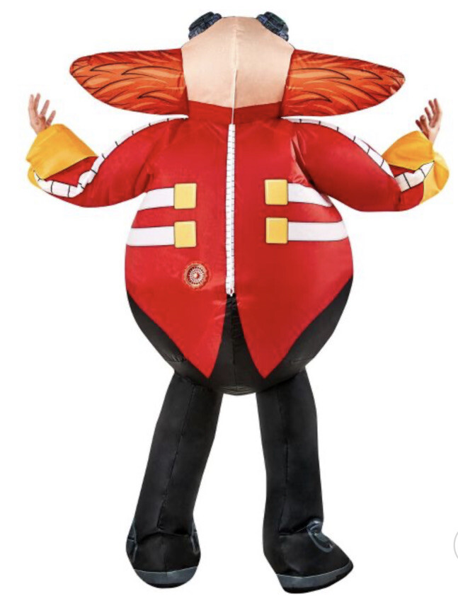 Sonic The Hedgehog Dr. Robitnik Dr Eggman Adult Inflatable Costume One ...
