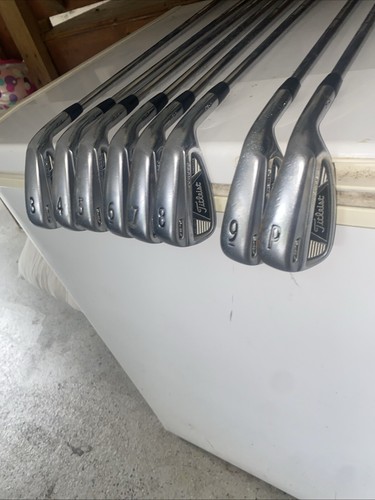 Titleist AP2 712 Golf Club Iron Set Rust Damage On Some Of The Faces ...